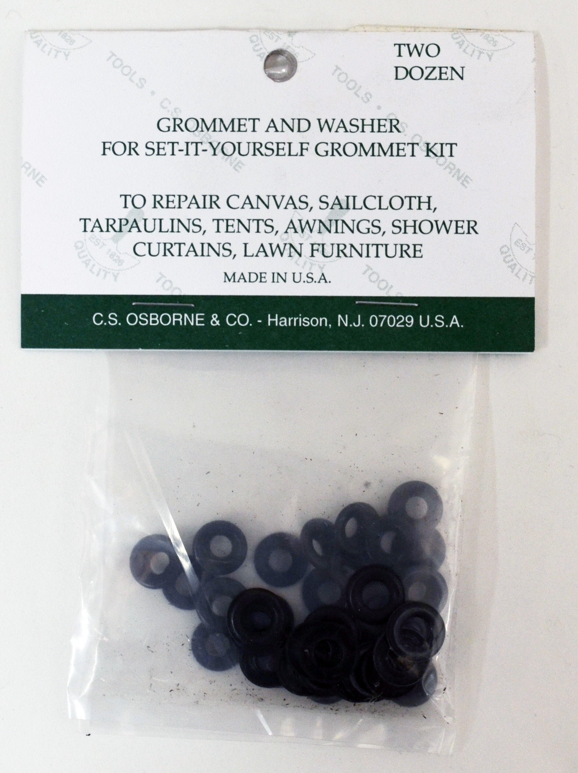 Grommet and Washer for Set It Yourself Kit - Black - Etsy