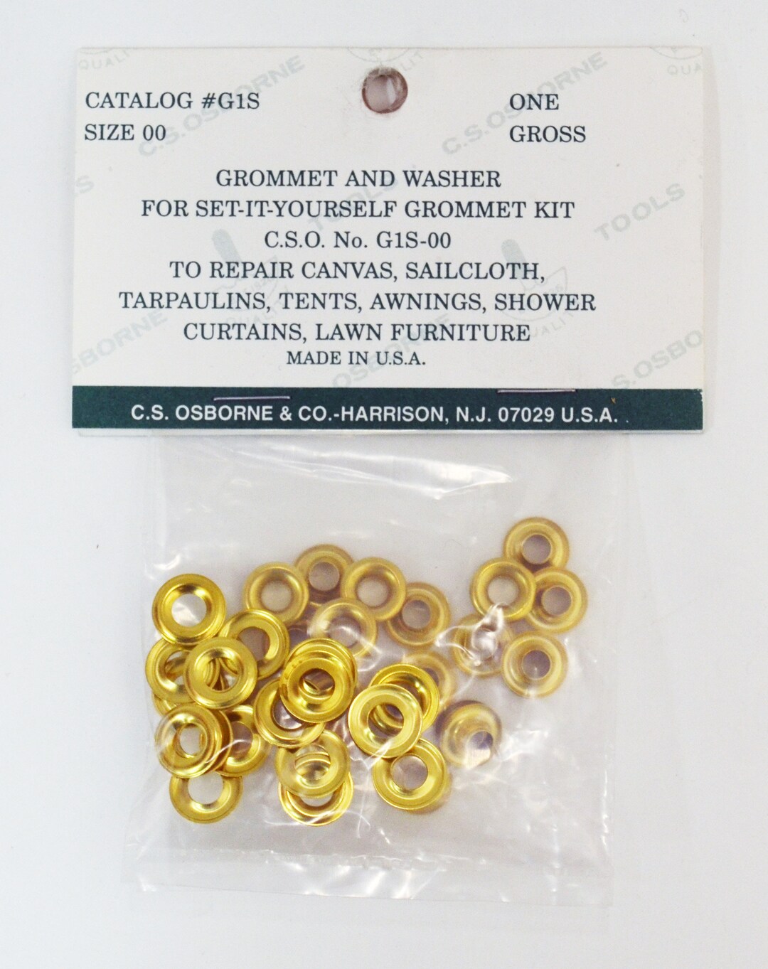 Grommet and Washer for Set It Yourself Kit - Gold - Etsy