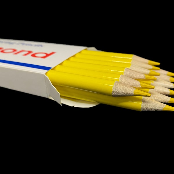 Yellow Pencils - Etsy