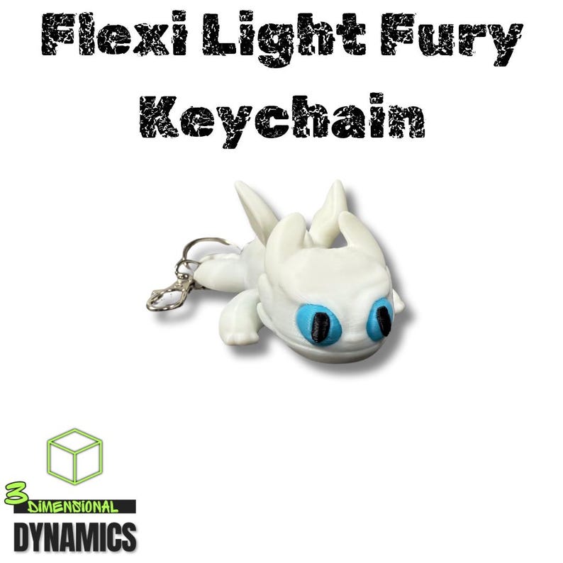 Flexi Toothless Articulated Keychain Fidget - Etsy