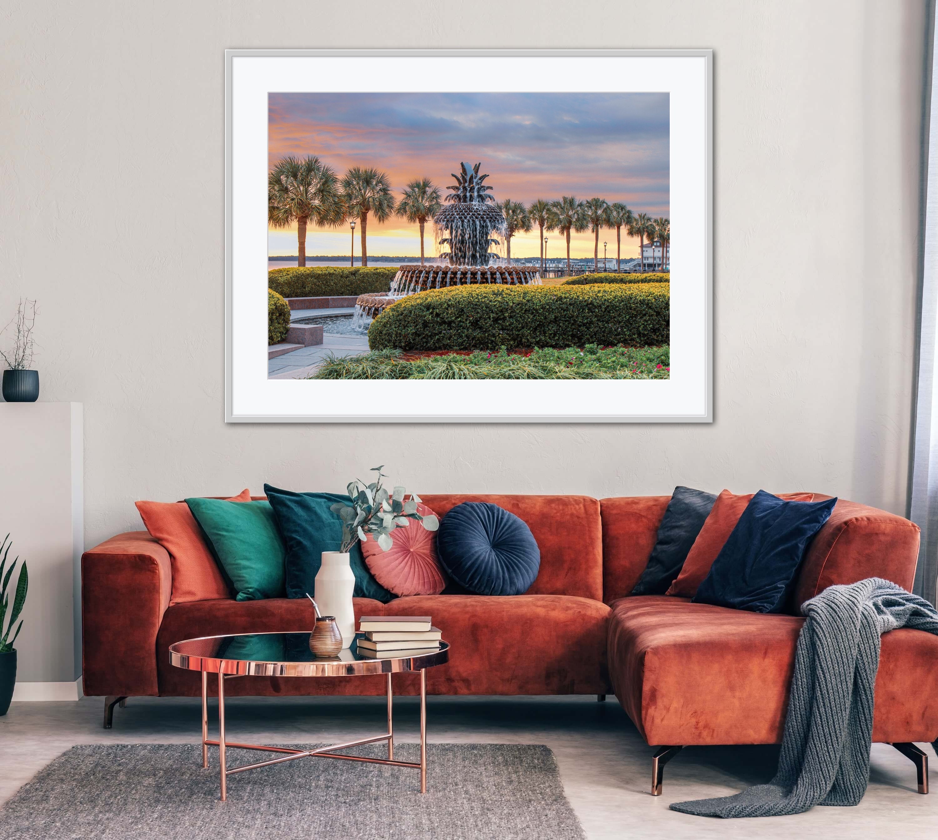 Fountain of Views - Pineapple Fountain - Sunrise - Charleston, South ...