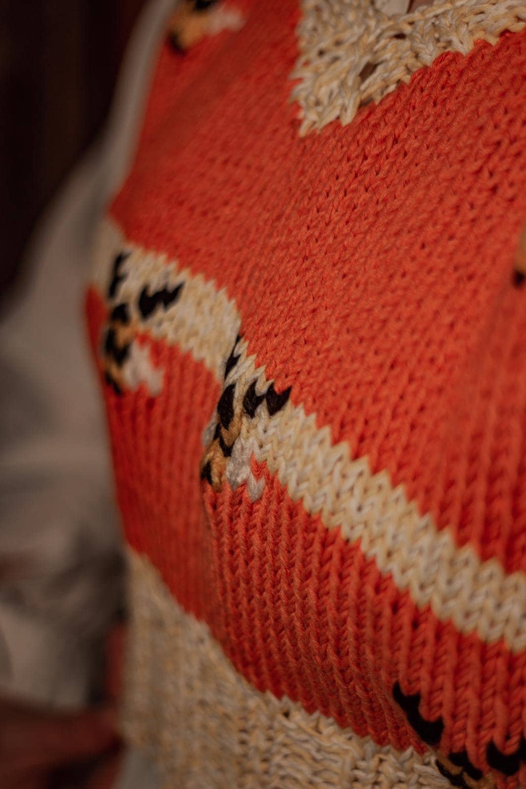 Bee Knit Vest Knit Sweater Vest Handmade Knitted Vest | Etsy