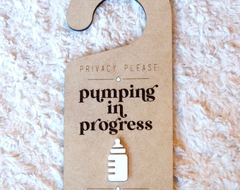 Mom Pumping Sign - Etsy