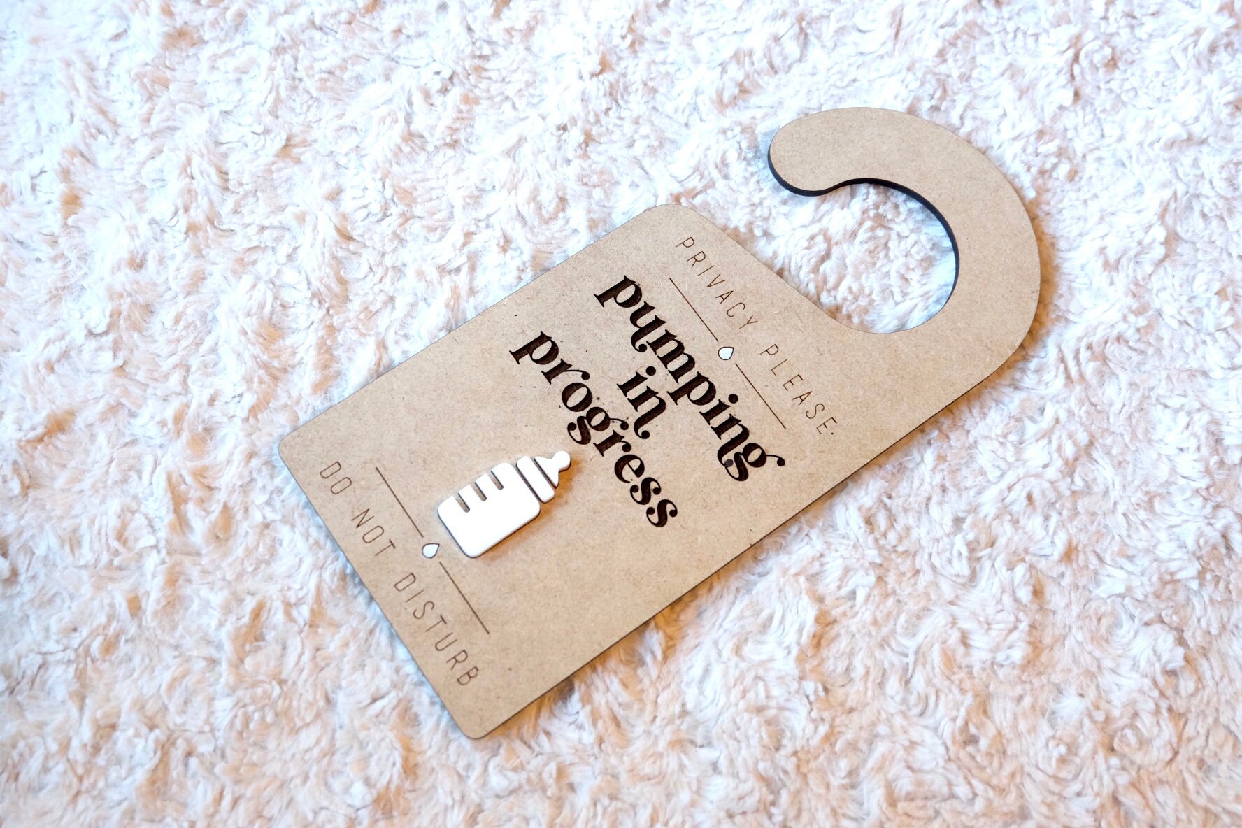 Pumping in Progress Door Hanger Digital File Download Nursing Sign ...