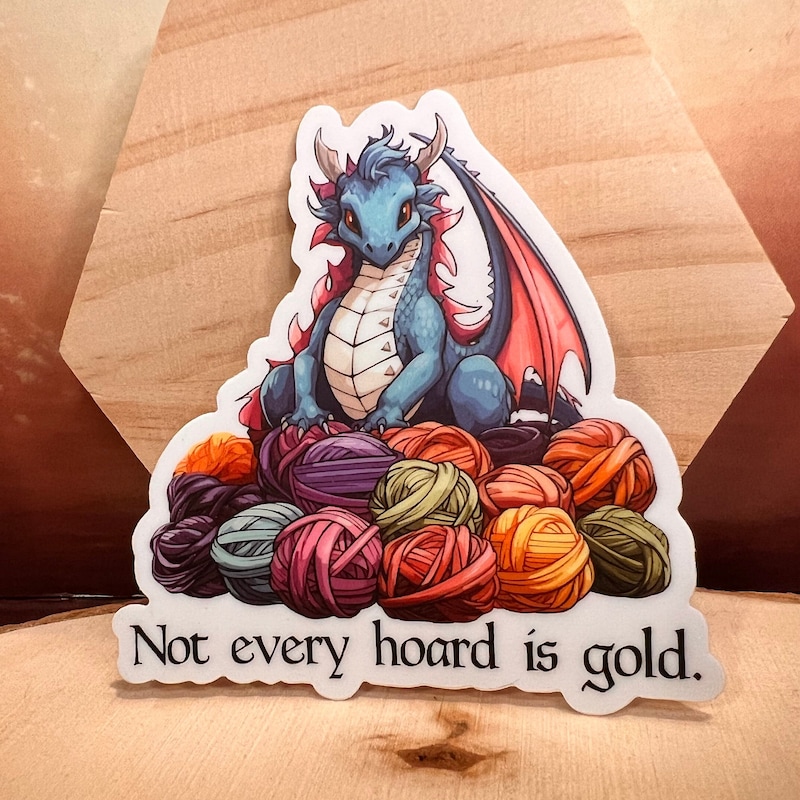 Knitting Bag Dragon - Etsy