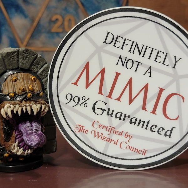 Definitely Not a Mimic - Etsy
