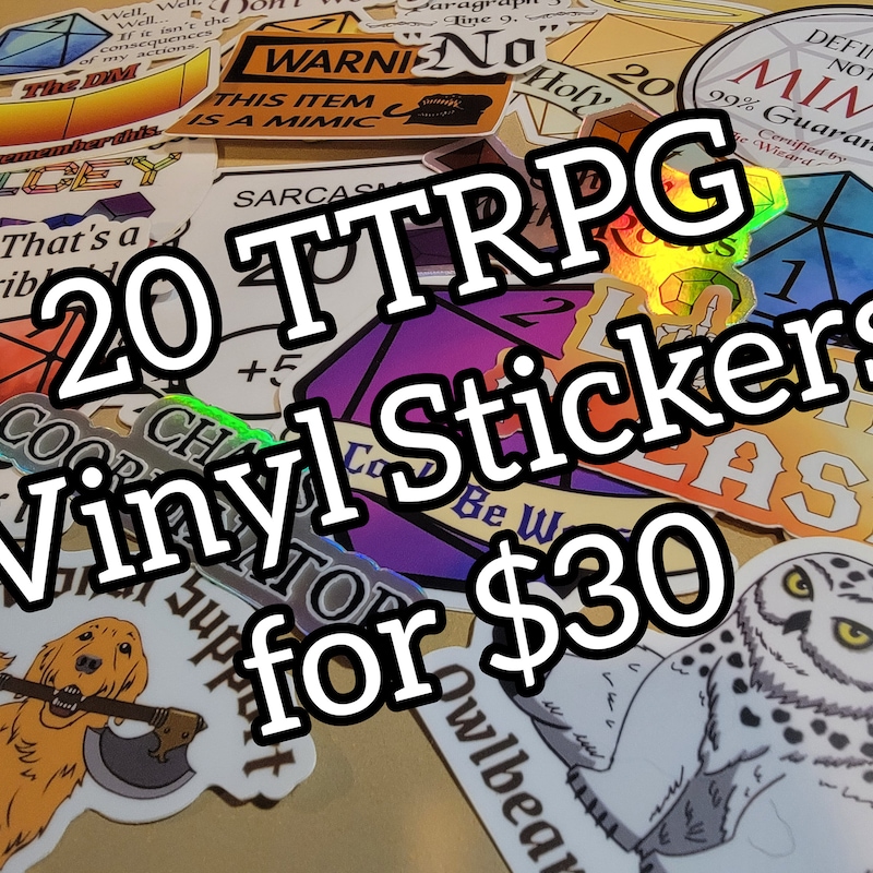 Pathfinder Class Sticker - Etsy