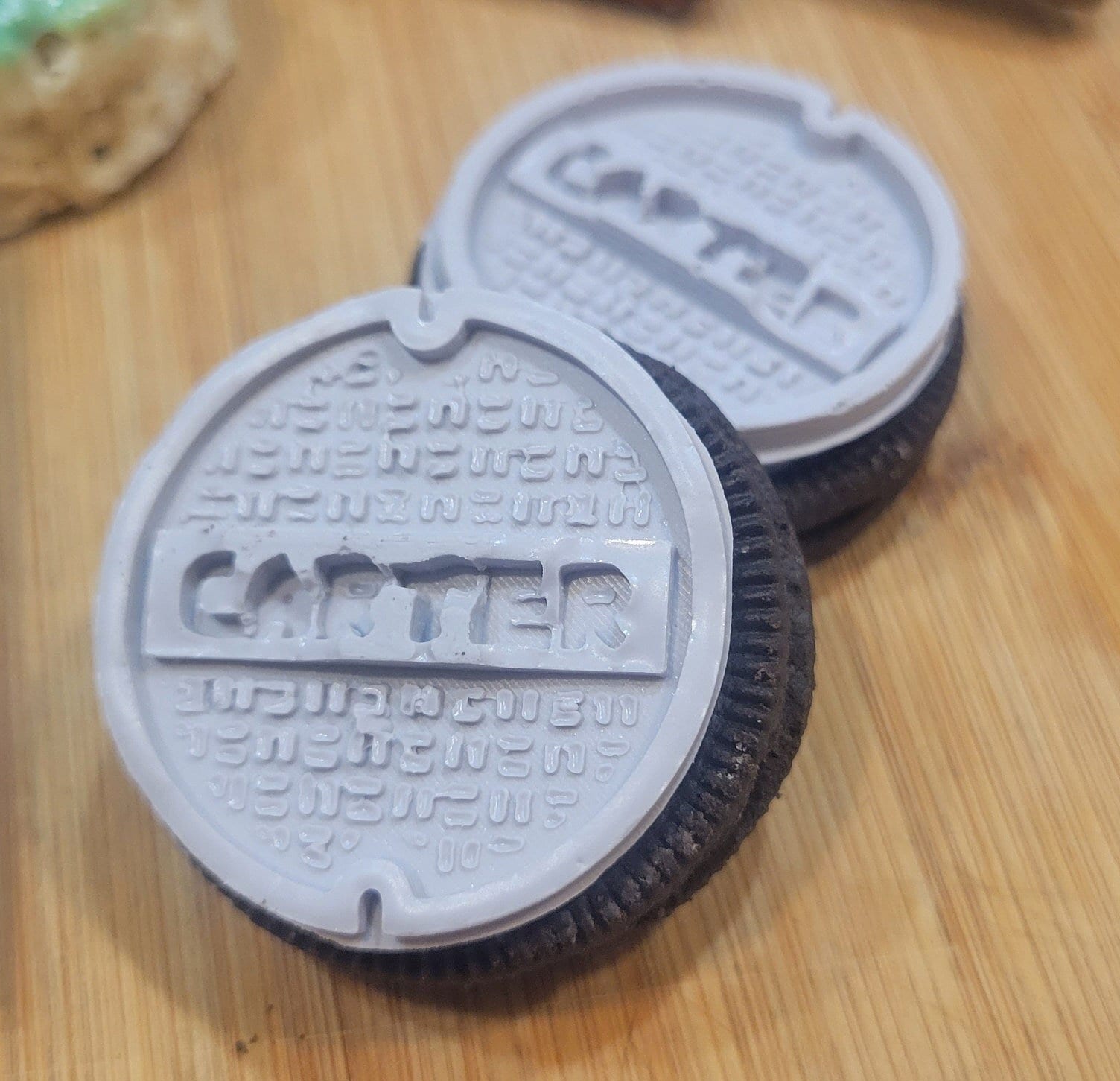 NYC TMNT Sewer Cap Drain Cover Personalized Custom Chocolate Oreos ...