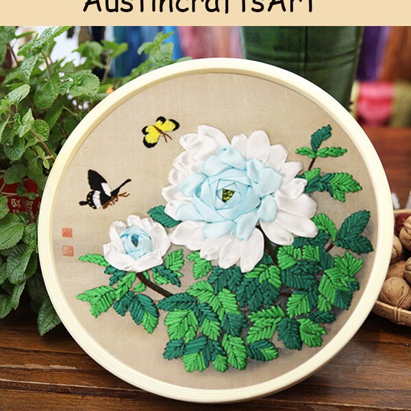 Silk Ribbon Embroidery Kits - Etsy