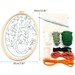 DIY Cat Punch Needle Kit for Beginner, DIY Unfinished Embroidery Kit ...