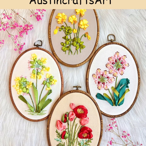 Silk Ribbon Embroidery Kits - Etsy