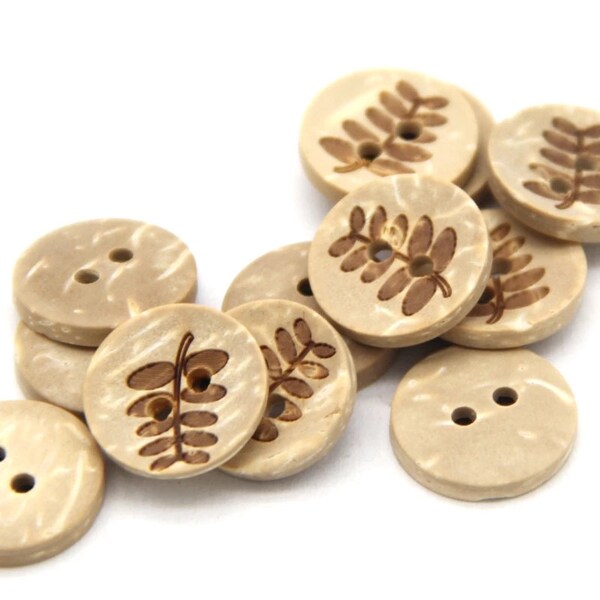Wood Buttons - Etsy