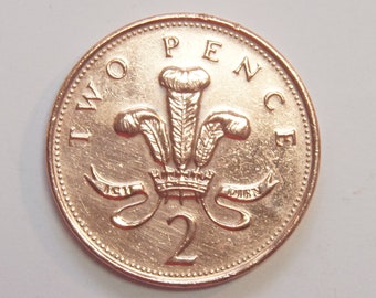 2000 Two Pence Coin - Etsy UK