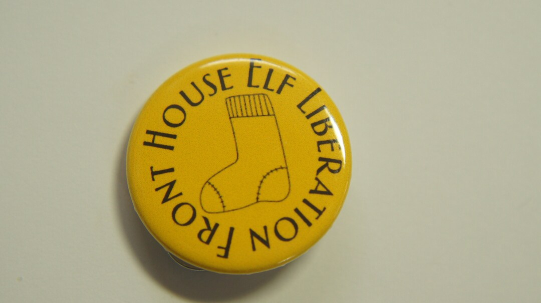 House Elf Liberation Front Button Badge - Etsy