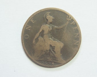 1898 Victoria Penny - Etsy