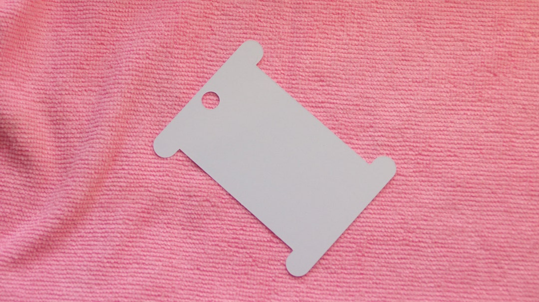 Ribbon Bobbin White Card Bobbins - White Card Spools - Winding Card ...
