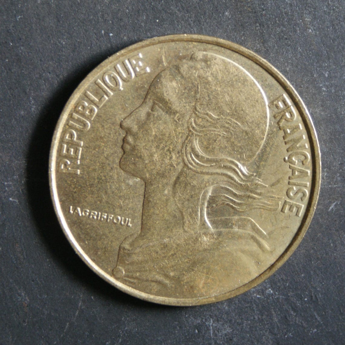 1997 20 Centimes Coin France - Etsy