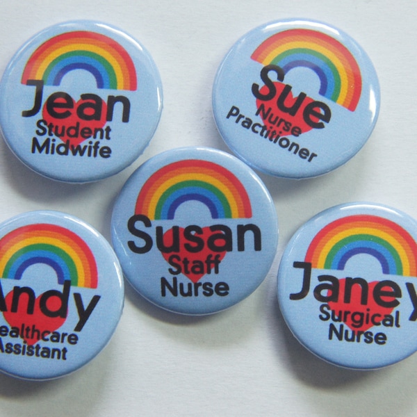 Nhs Name Badge - Etsy UK