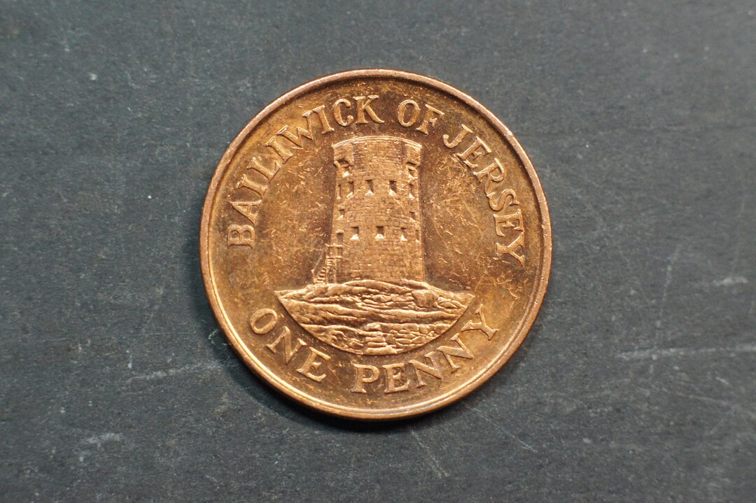 2003 One Penny Coin Jersey Elizabeth II - Etsy
