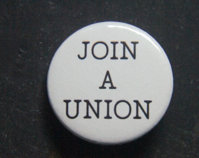 A Woman's Place is in Her Union Pin Button Badge, Feminist Pin Button ...