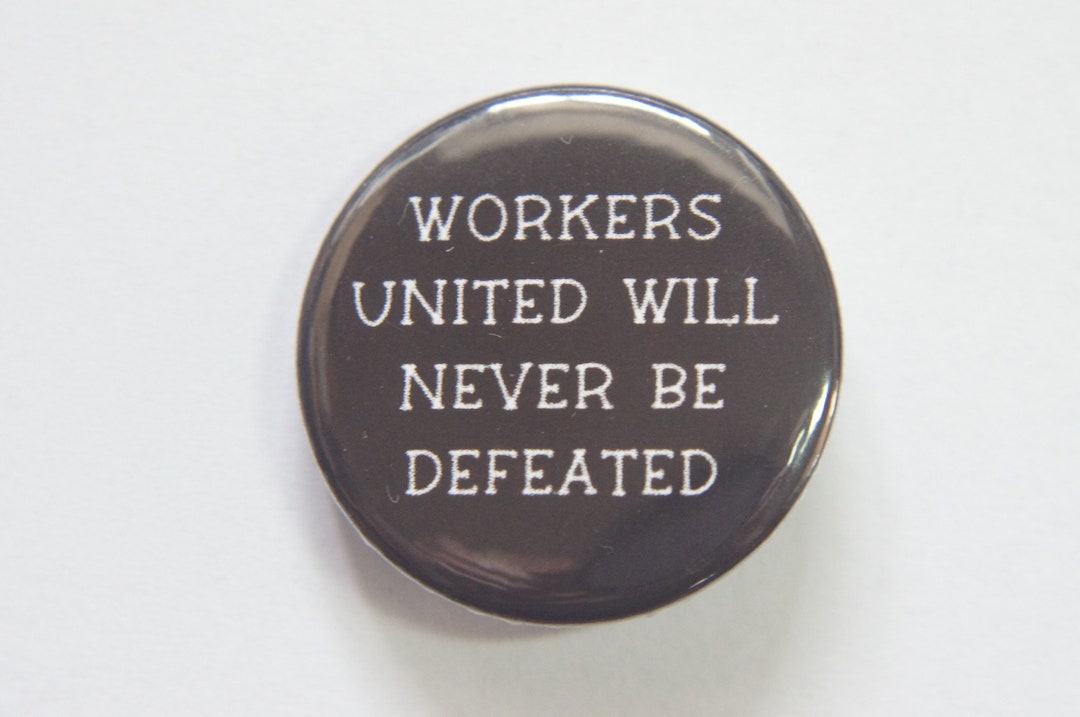 Workers United Badge - Etsy