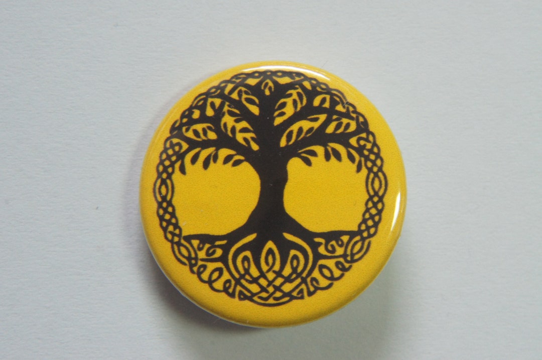 Yggdrasil Tree of Life Badge - Etsy