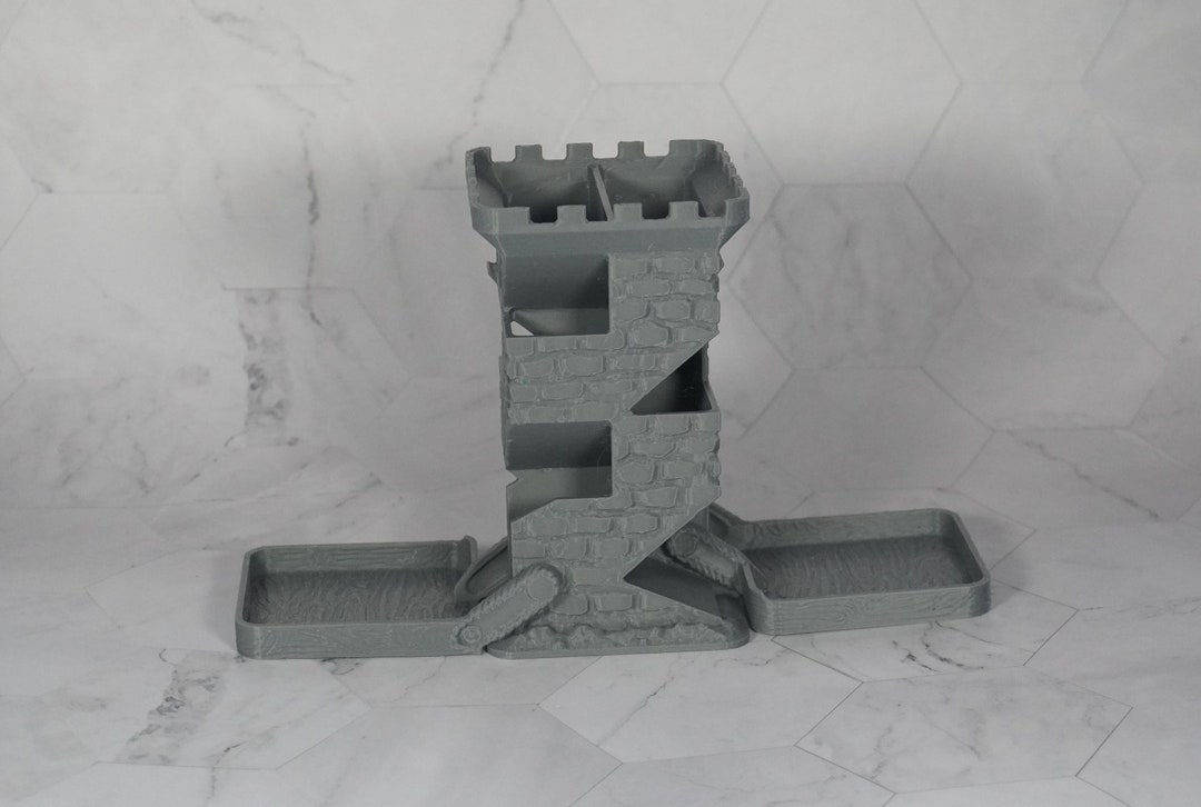 Folding Protable Dual Dice Tower - Etsy