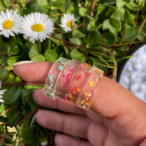 Two Fingers Ring Sterling Silver Jewel Minimalist. and | Etsy