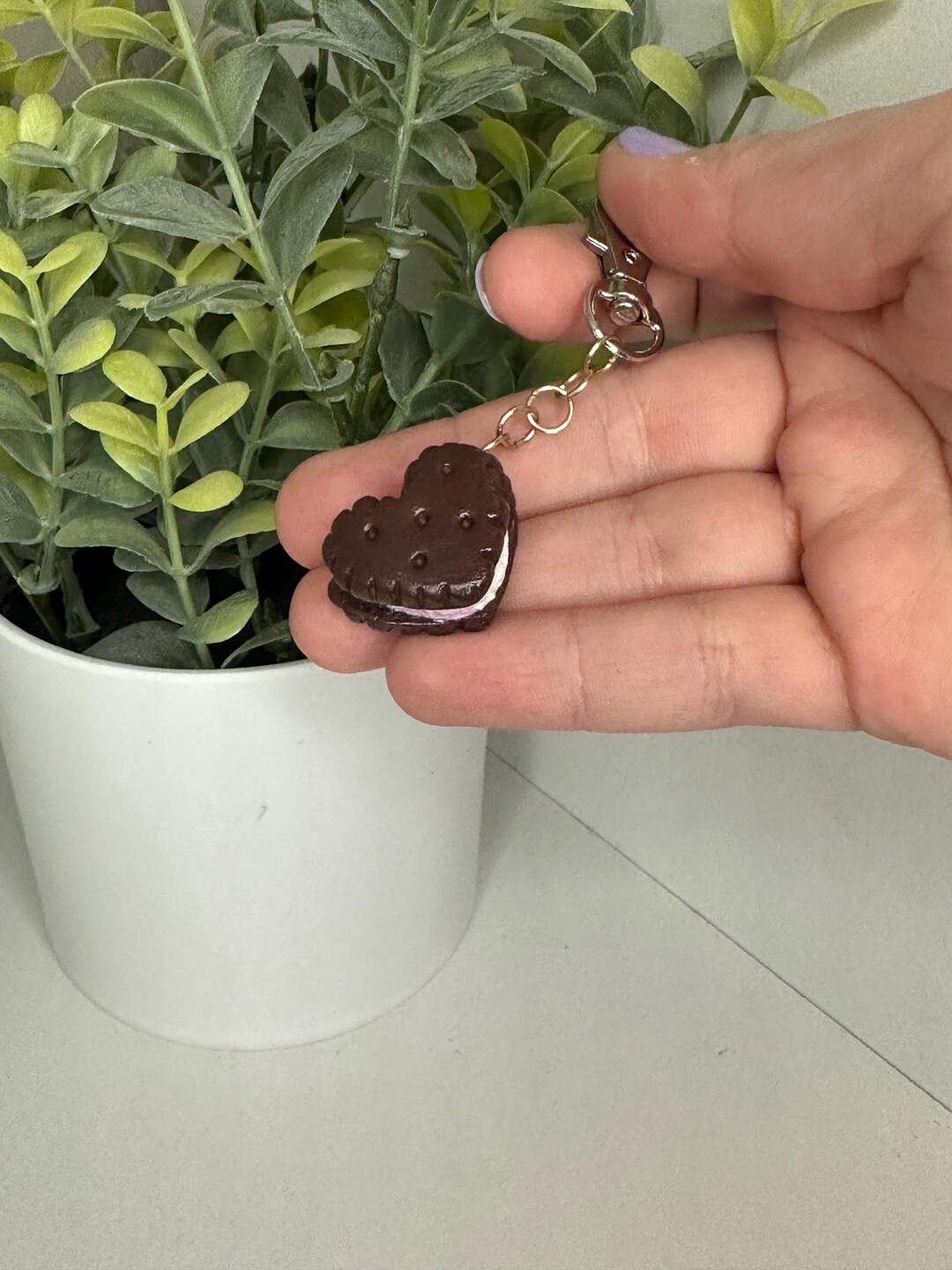 Ice Cream Sandwich Keychain Pal - Etsy