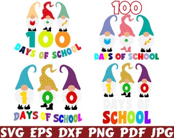 School Gnome Svg - Etsy
