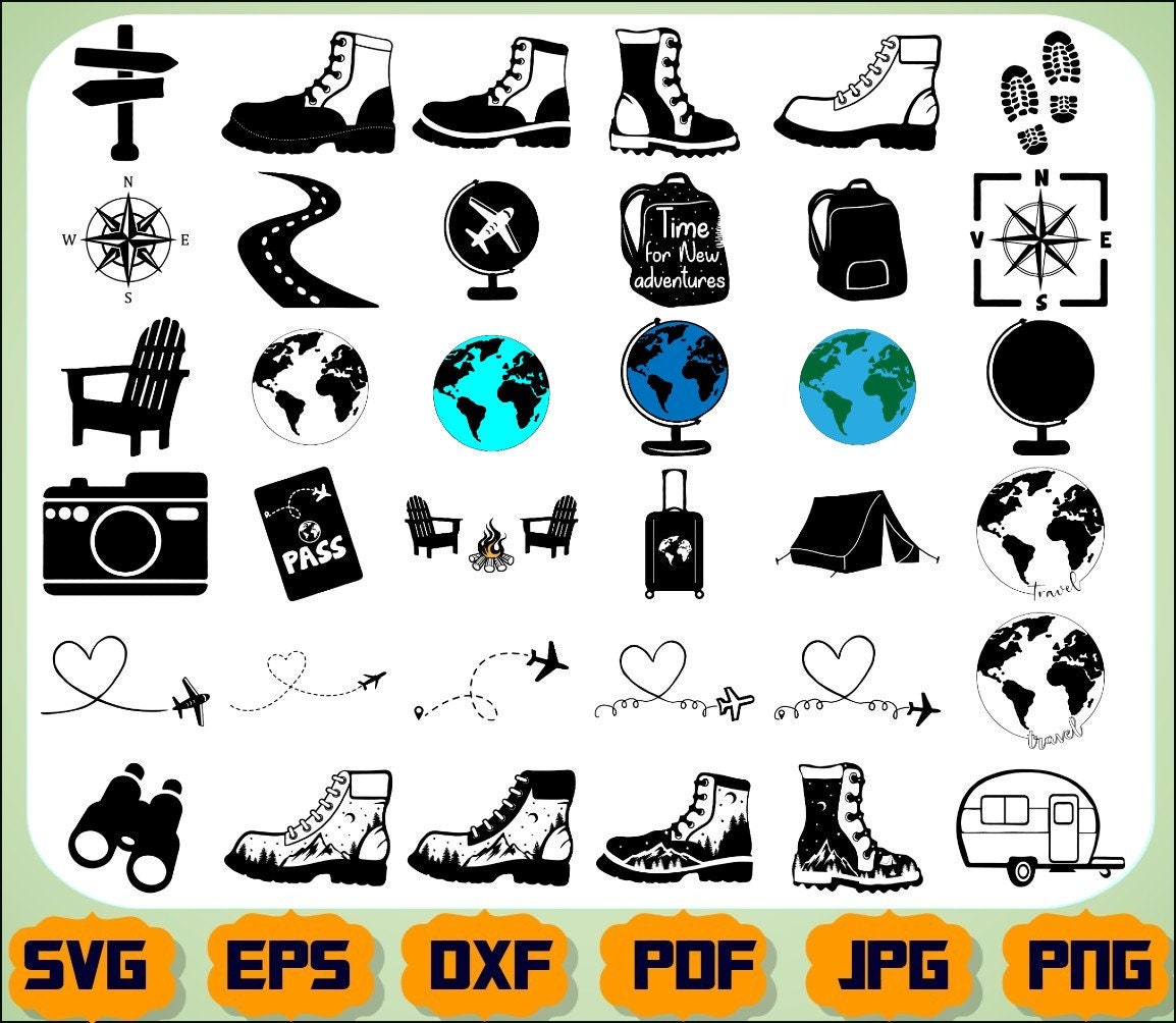 Travel Svg Adventure Svg Explore Svg Travel Cut File | Etsy
