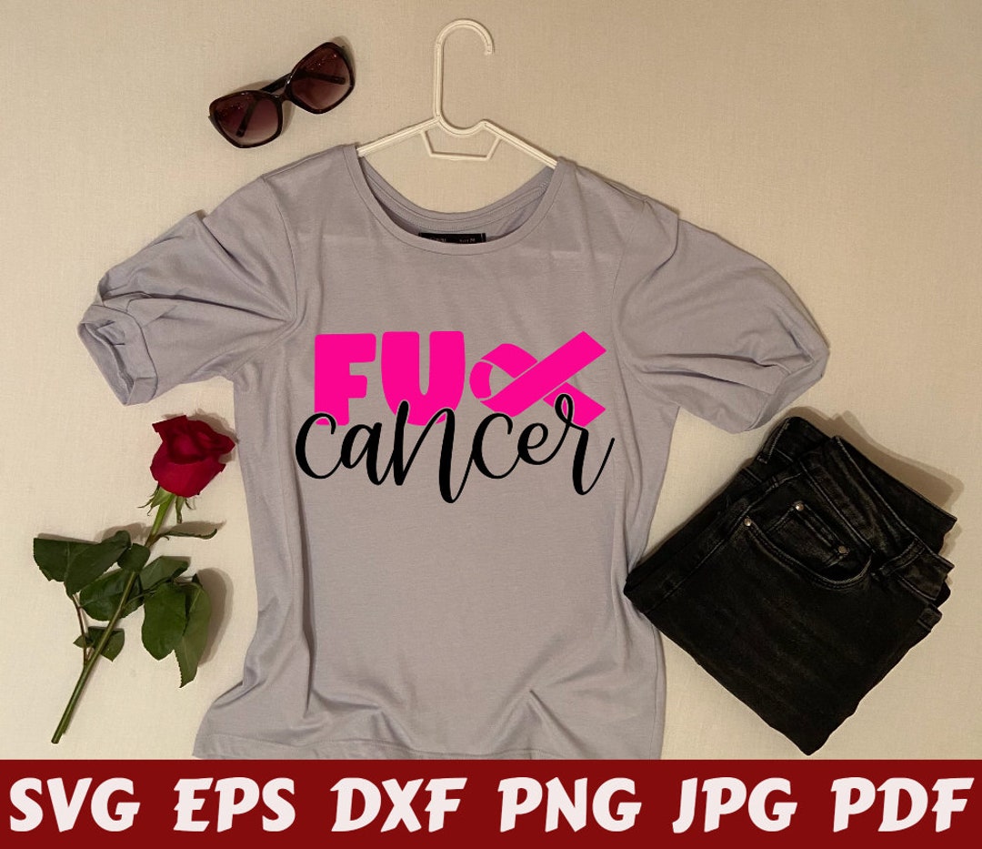 Fu Cancer SVG Fu SVG Cancer SVG Breast Cancer Svg - Etsy