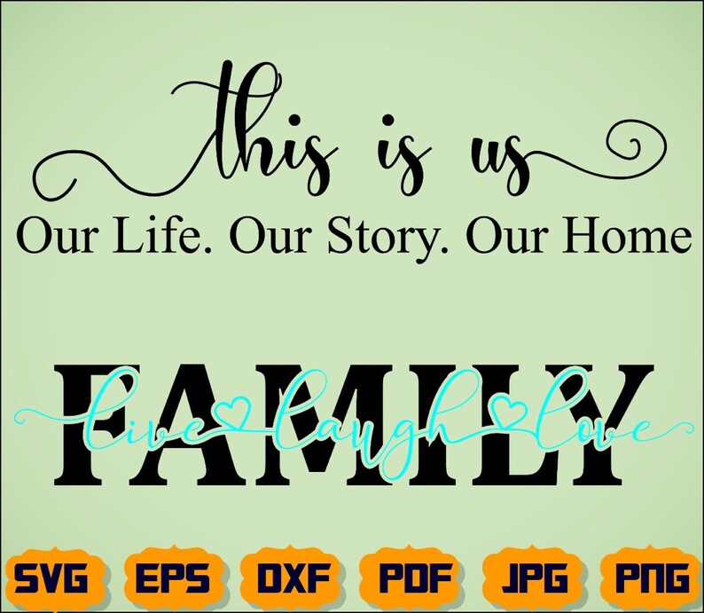 Family Svg Family Cut File Family Svg Bundle Family | Etsy