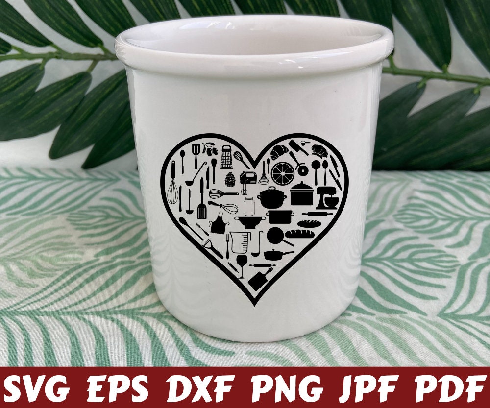 Kitchen Svg Kitchen Cut Files Kitchen Silhouette Kitchen - Etsy