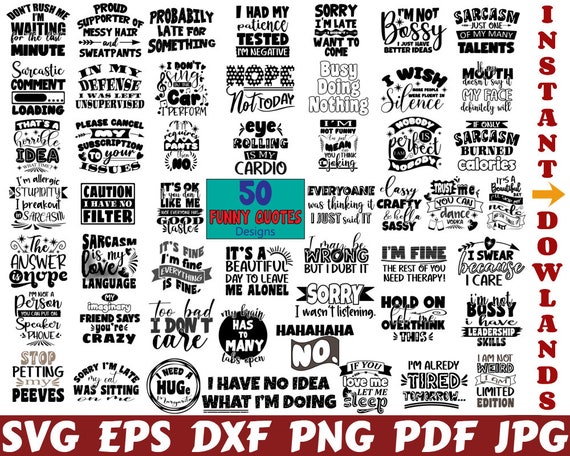 Sarcastic Svg Funny Svg Sarcasm Svg Funny Quote Svg - Etsy Australia