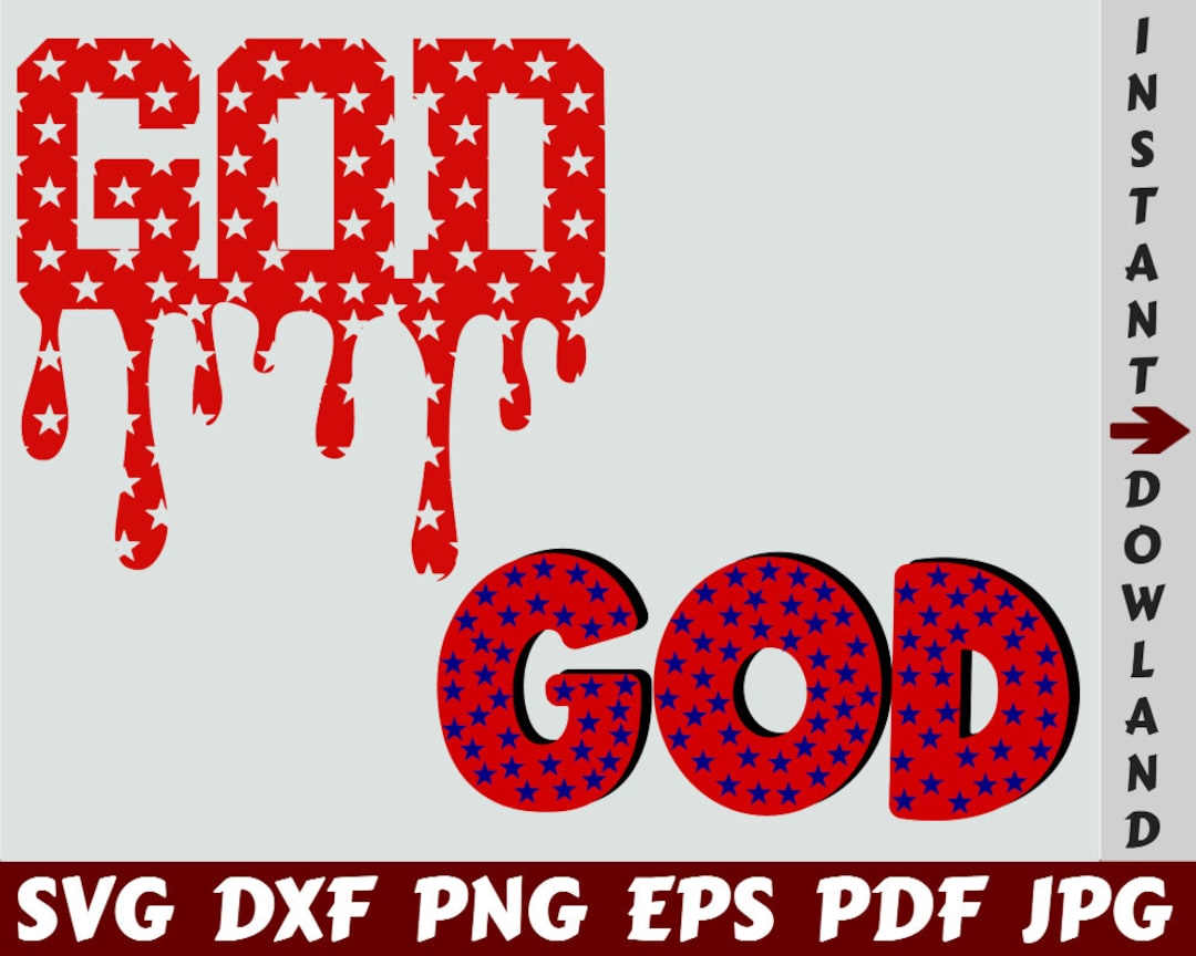 God SVG God Design SVG God Cut File God Shirt SVG God - Etsy México