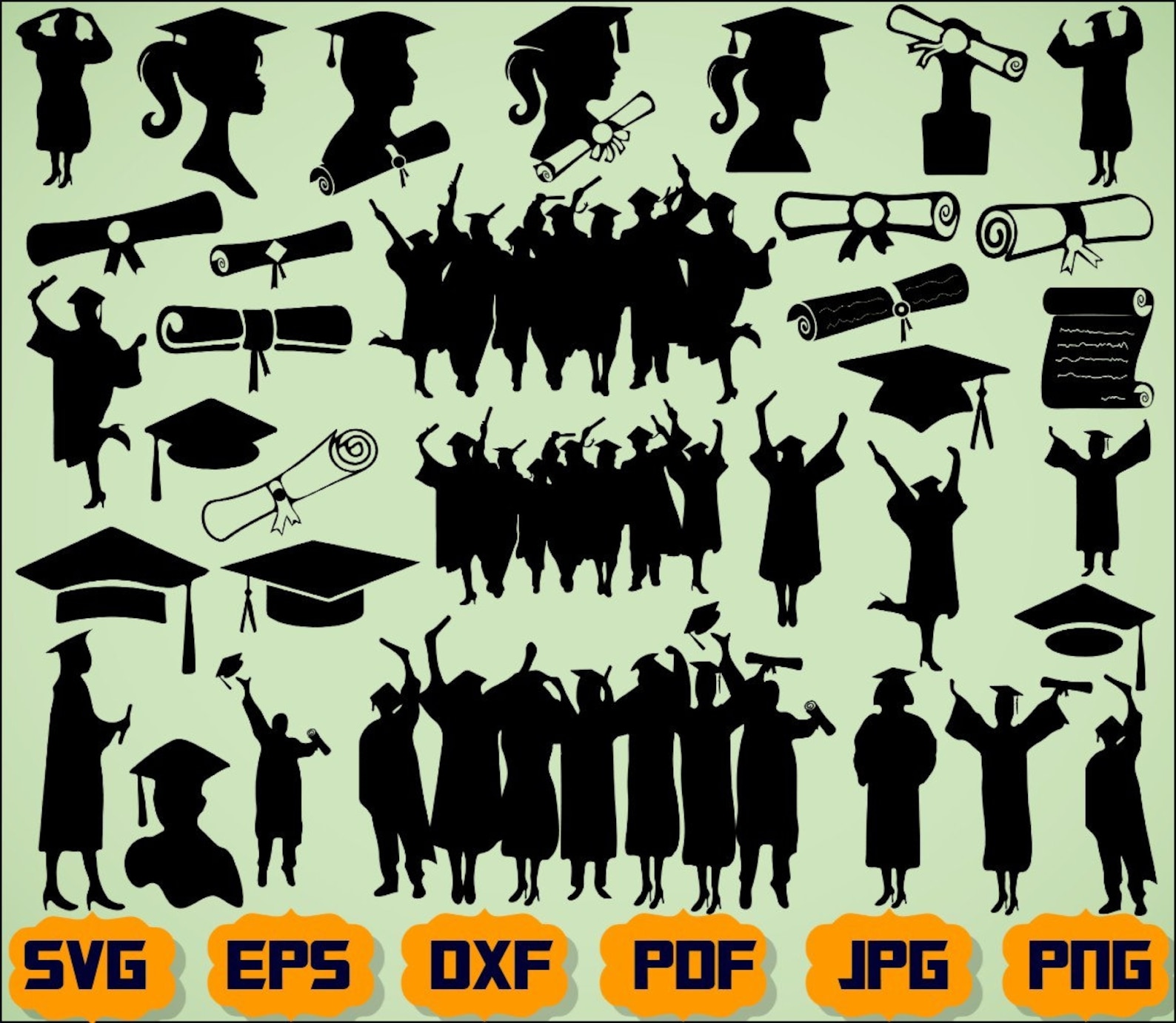 Graduation SVG Graduate SVG Class of 2021 SVG Graduation - Etsy Canada