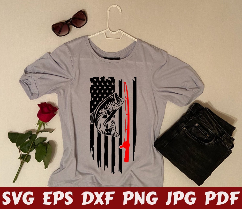 Fishing Svg Fishing Cut Files Fishing Silhouette Fishing - Etsy