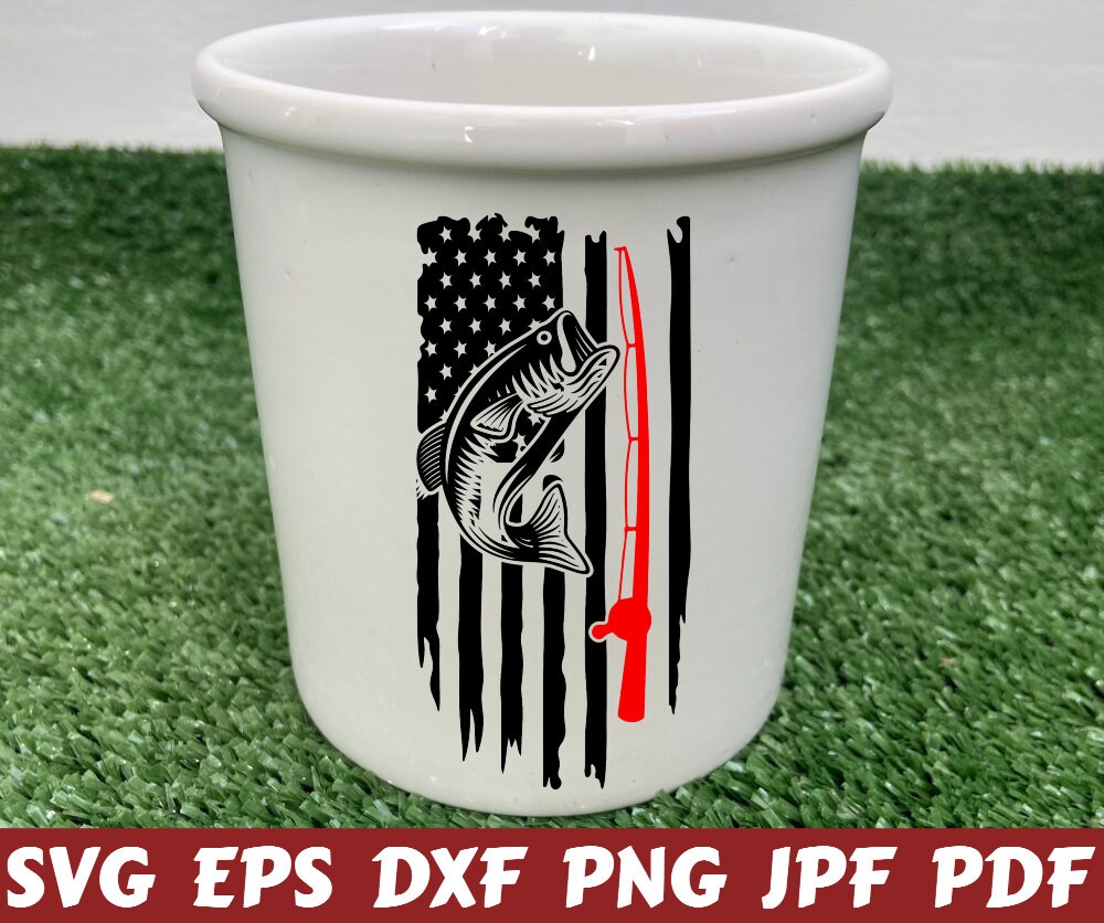 Fishing Svg Fishing Cut Files Fishing Silhouette Fishing - Etsy