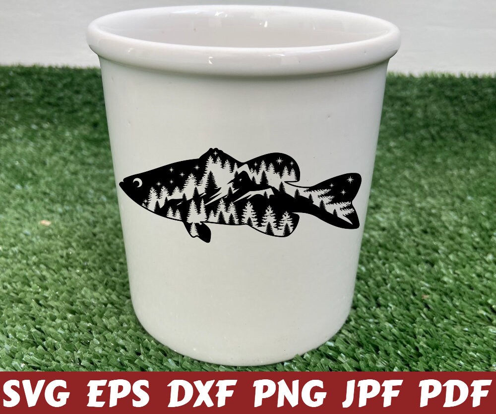 Fishing Svg Fishing Cut Files Fishing Silhouette Fishing - Etsy