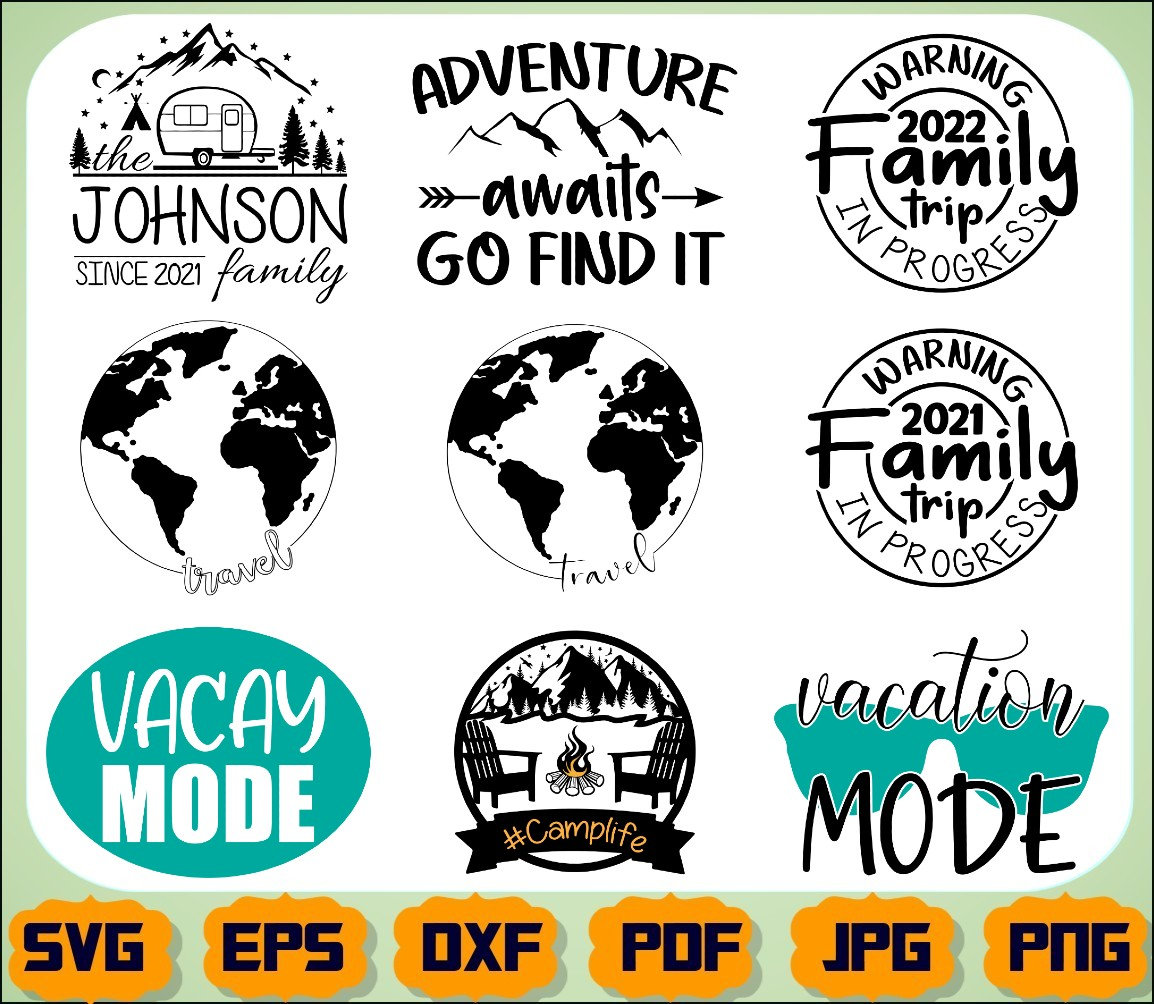 Travel Svg Adventure Svg Explore Svg Travel Cut File | Etsy