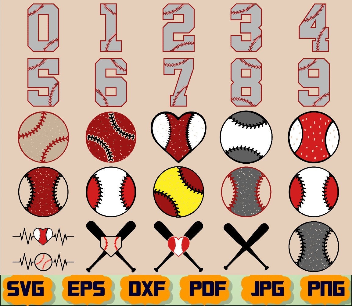 Baseball Svg Baseball Svg Bundle Sport Svg Baseball Mom Etsy
