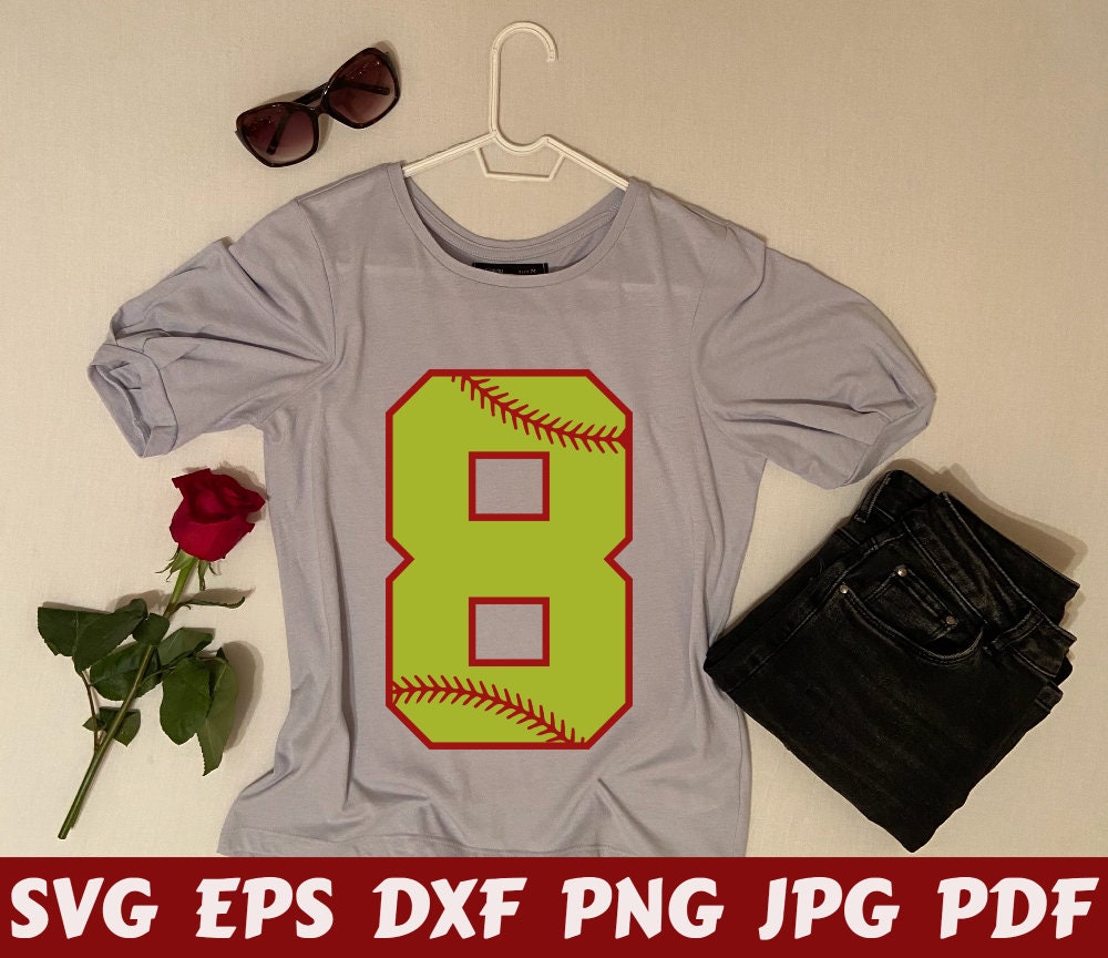 Softball Number SVG Softball Number SVG Number SVG Sport | Etsy