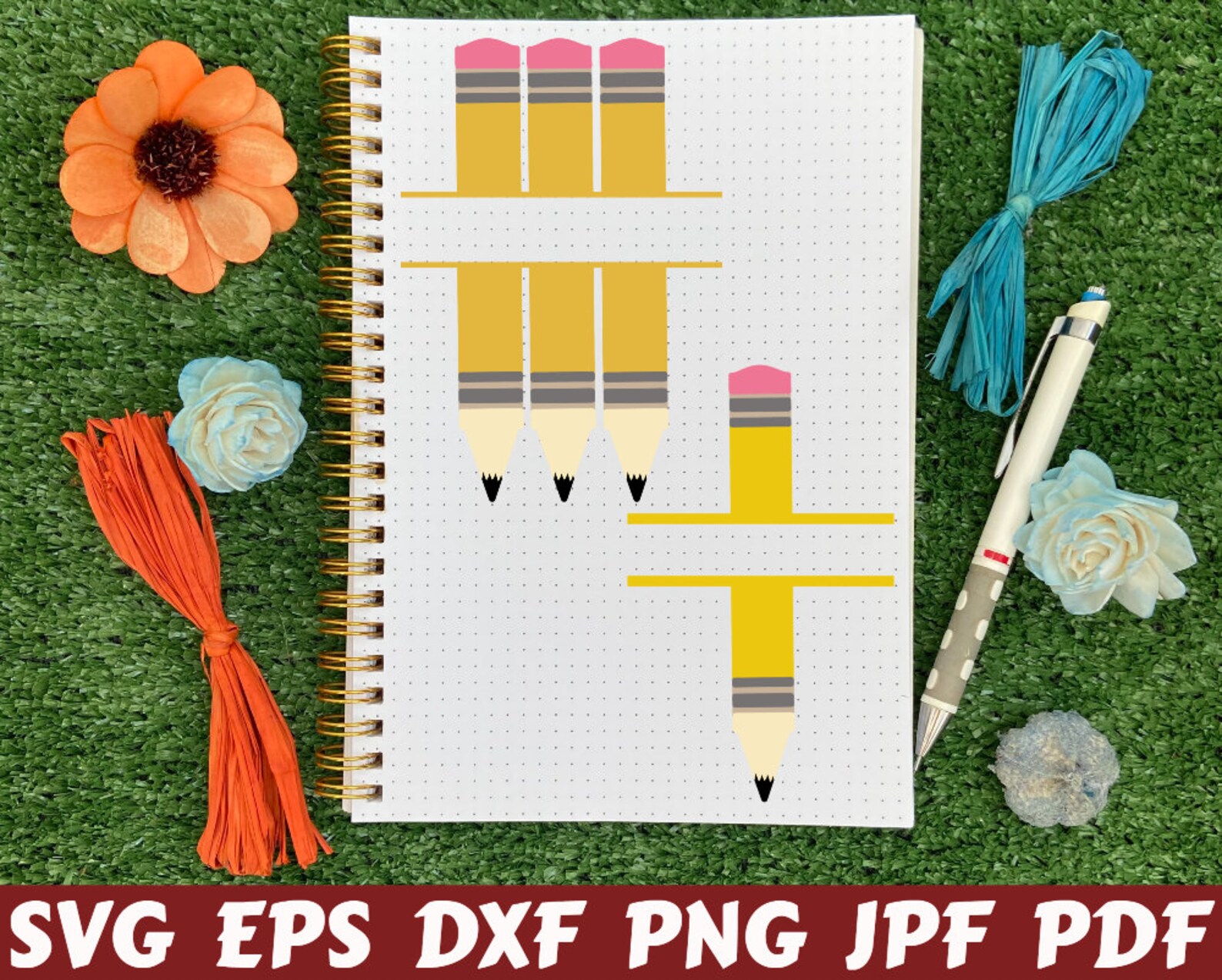 Crayon SVG Crayon Monogram SVG Crayon Cut Files Crayon - Etsy