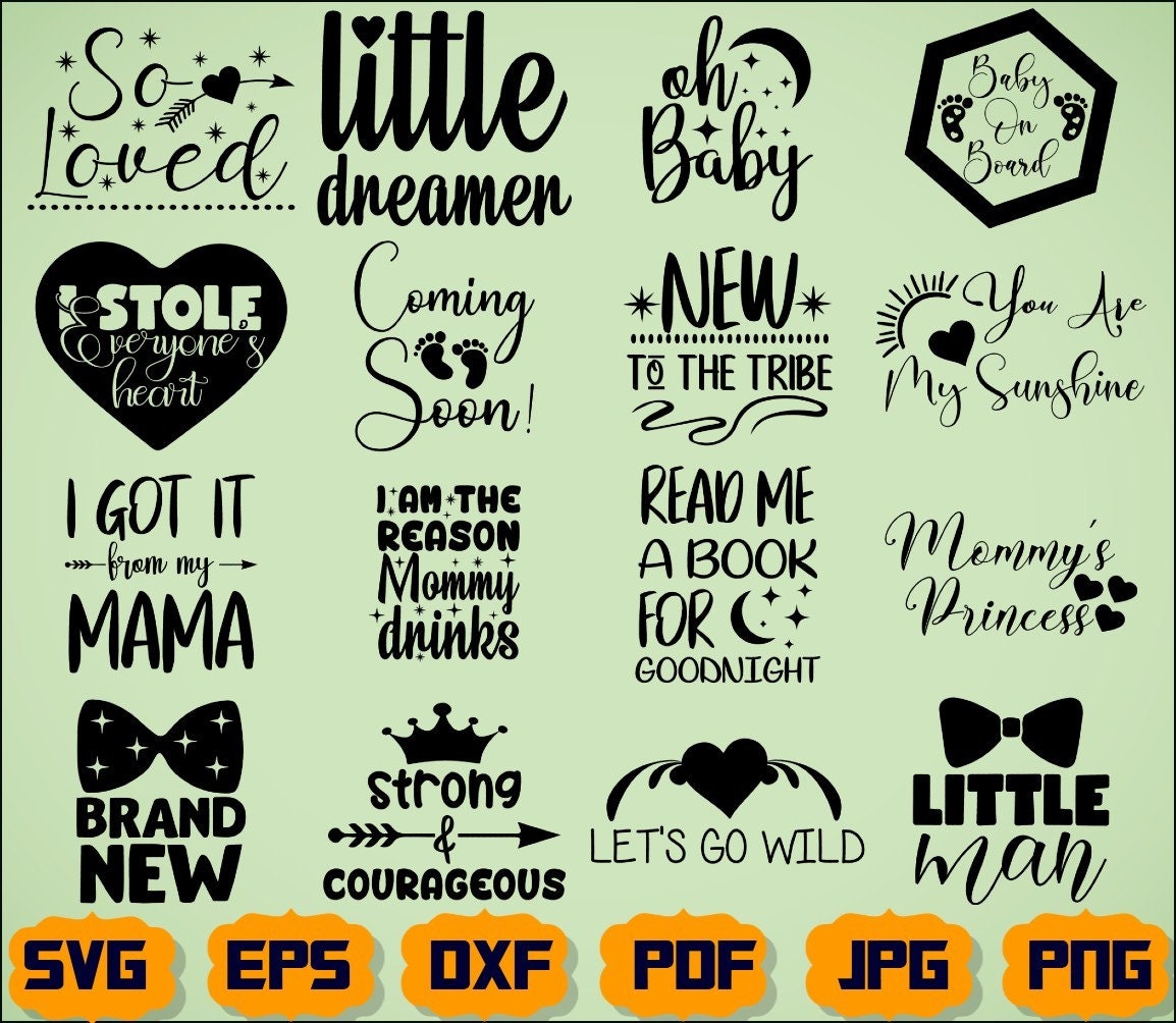 Baby Boy Svg Baby Svg Boy Svg Baby Boy Cut File Boy - Etsy