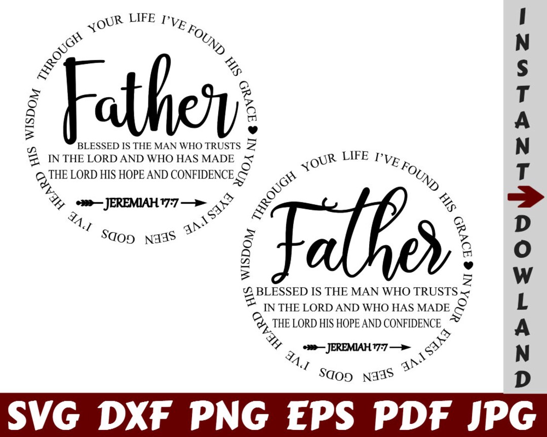 Father SVG - Father's Day SVG - Daddy SVG - Father Design Svg - Father ...