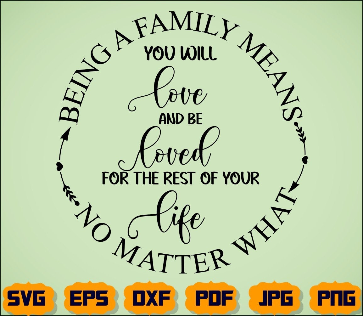Family Svg Family Cut File Family Svg Bundle Family - Etsy Canada