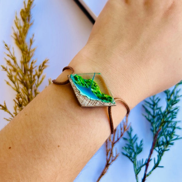 Resin Bracelet - Etsy