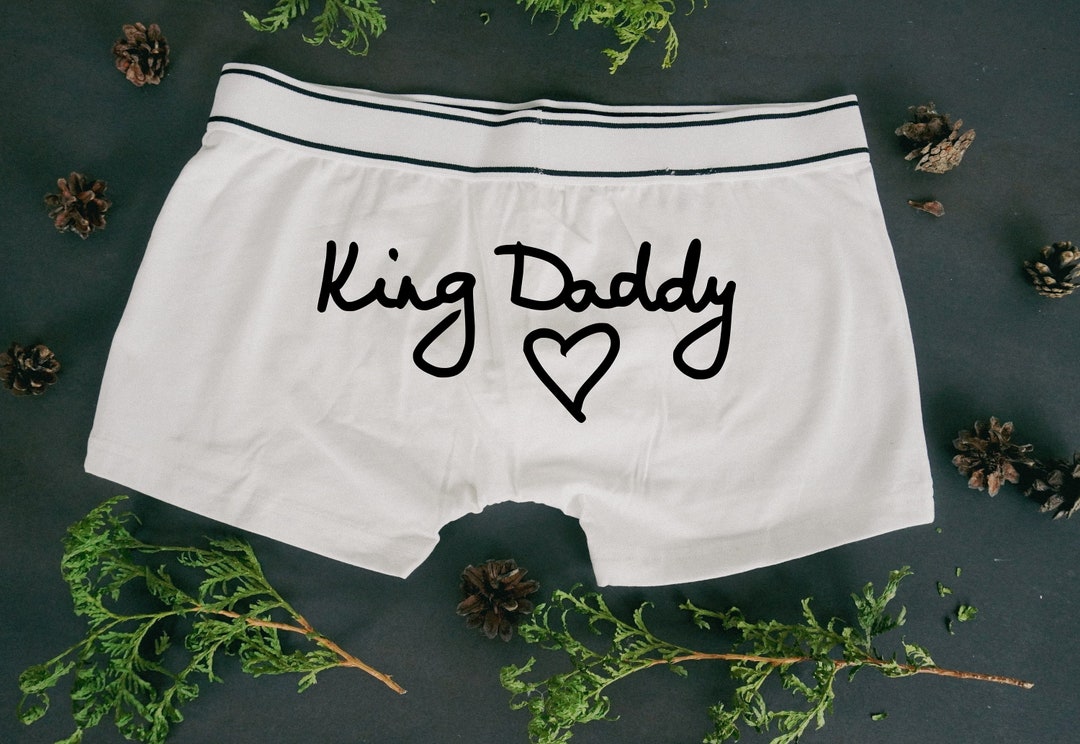 King Daddy Boxers, Mens Boxer Briefs, Best Dad Ever, Fathers Day Gift ...
