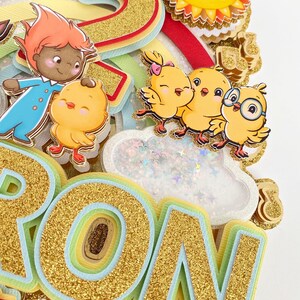 Canticos Cake Topper,canticos Cake Topper Shaker,pollitos Cake Topper ...
